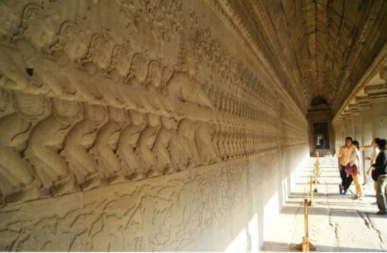 The Story of Samudra Manthan - Depiction on Angkor Wat | Beyonder