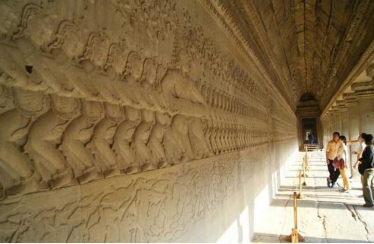 The Story of Samudra Manthan - Depiction on Angkor Wat | Beyonder